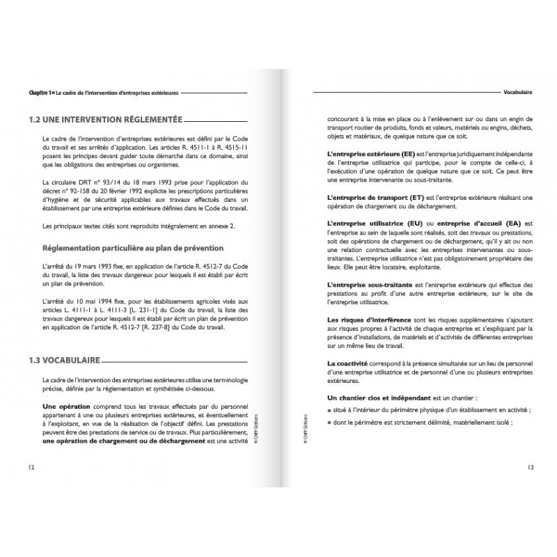 Guide du plan de prévention et du protocole de sécurité - France-Sélection Guide du plan de prévention et du protocole de sécurité - France-Sélection